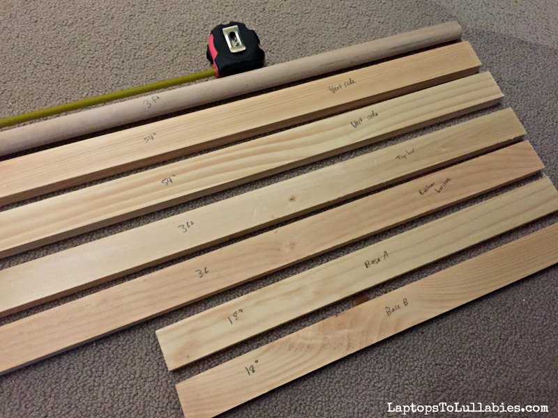 DIY stage backdrop for our little performer – Heather's Handmade Life