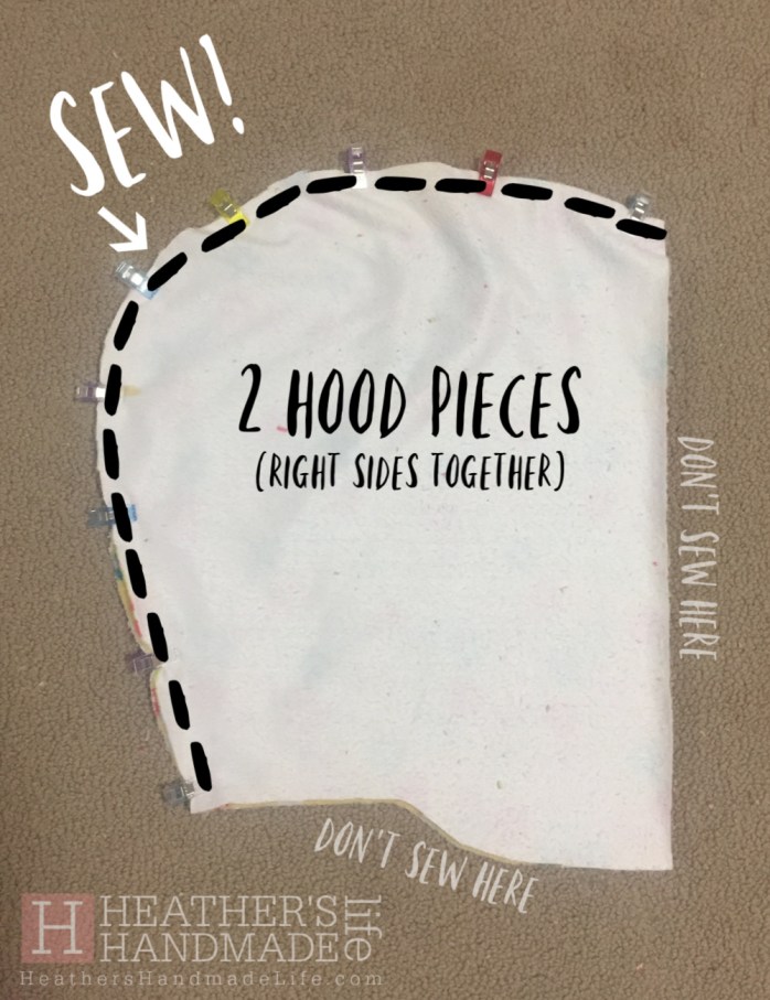 Super-soft reversible child’s robe – Heather's Handmade Life