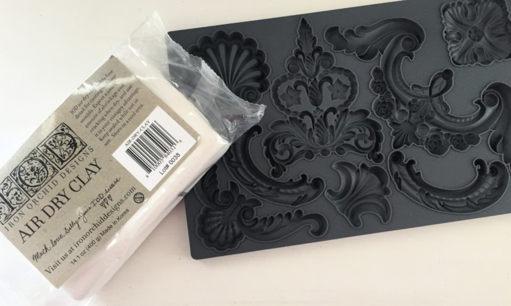 Transforming furniture with decor moulds – Heather's Handmade Life