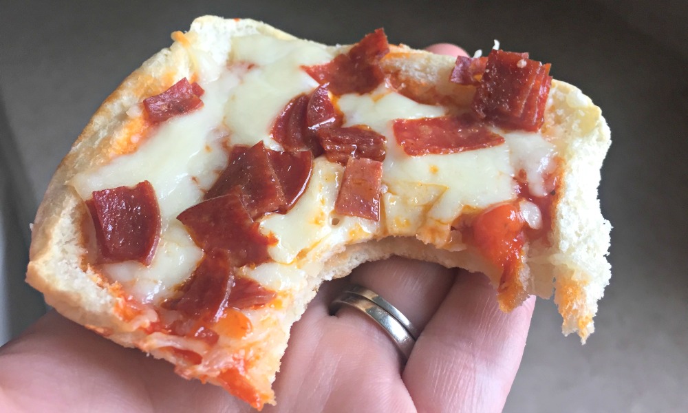 Easy mini pizza hack – Heather's Handmade Life