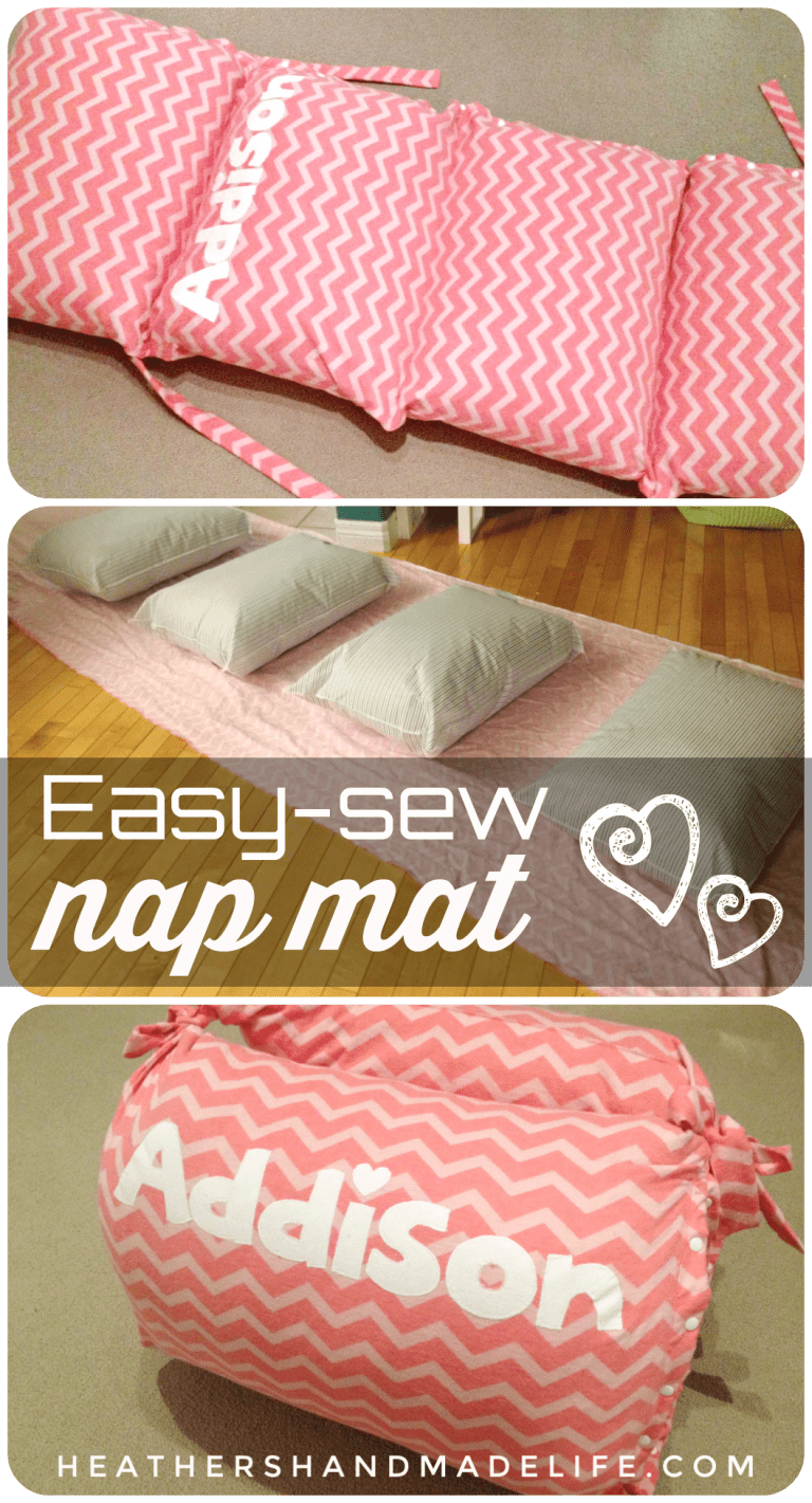 How to sew a cozy nap mat – Heather's Handmade Life