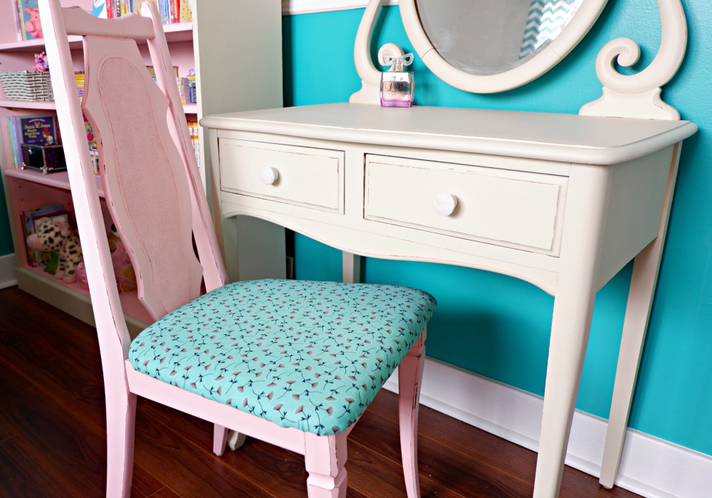 Makeup table gets a makeover – Heather's Handmade Life