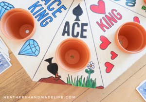 Kid-friendly DIY Rummoli board – Heather's Handmade Life