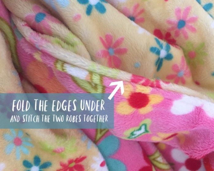 Super-soft reversible child’s robe – Heather's Handmade Life