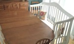 Turn your crib into a bench – Heather's Handmade Life